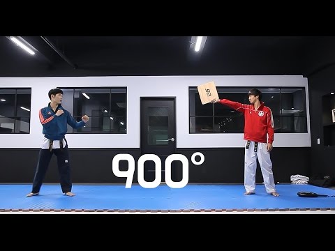 900도 발차기! 더스페셜 태권도팀 (taekwondo 900 degree kick)
