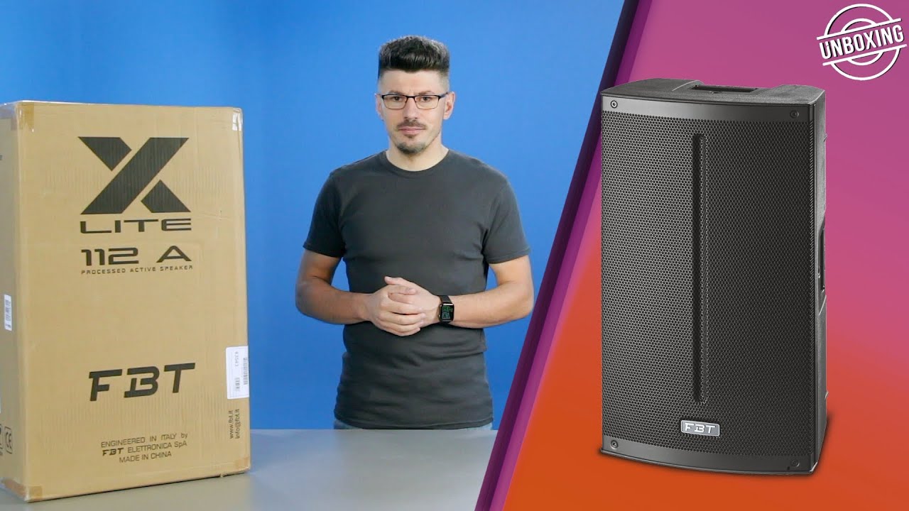 FBT X-Lite 112A | Unboxing - YouTube