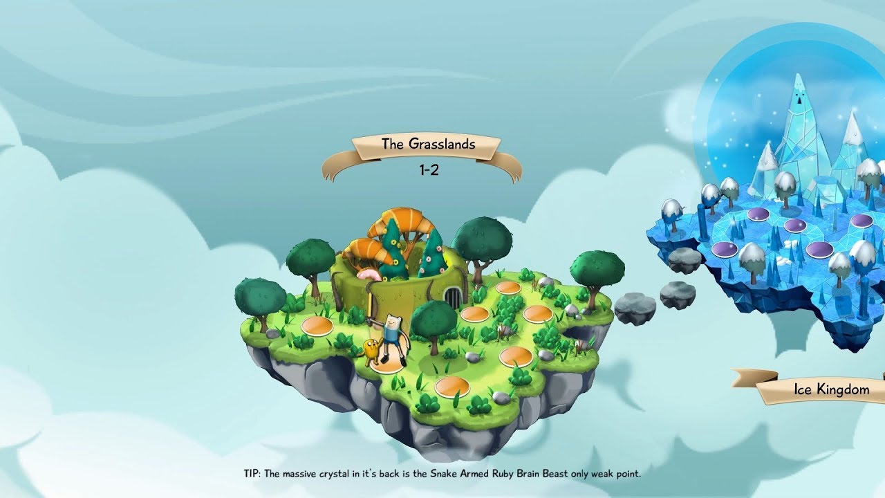 Adventure Time: Finn and Jake's Epic Quest. The Grasslands 1-2 - YouTube