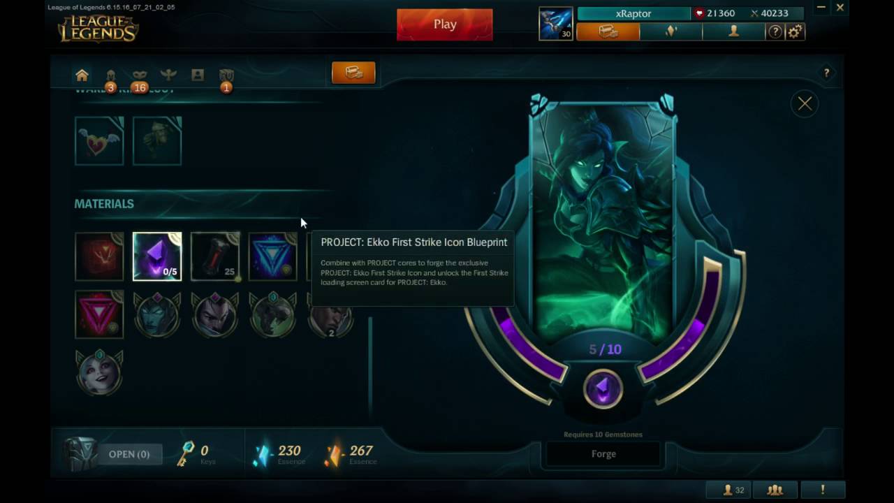 Opening 10 Augmented Chests League of Legends! 2 GEMSTONES - YouTube