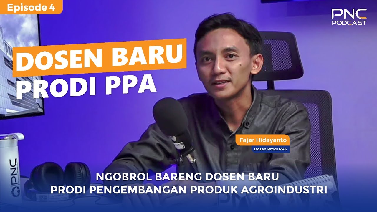 Ngobrol Bareng Dosen Baru Prodi Pengembangan Produk Agroindustri ...