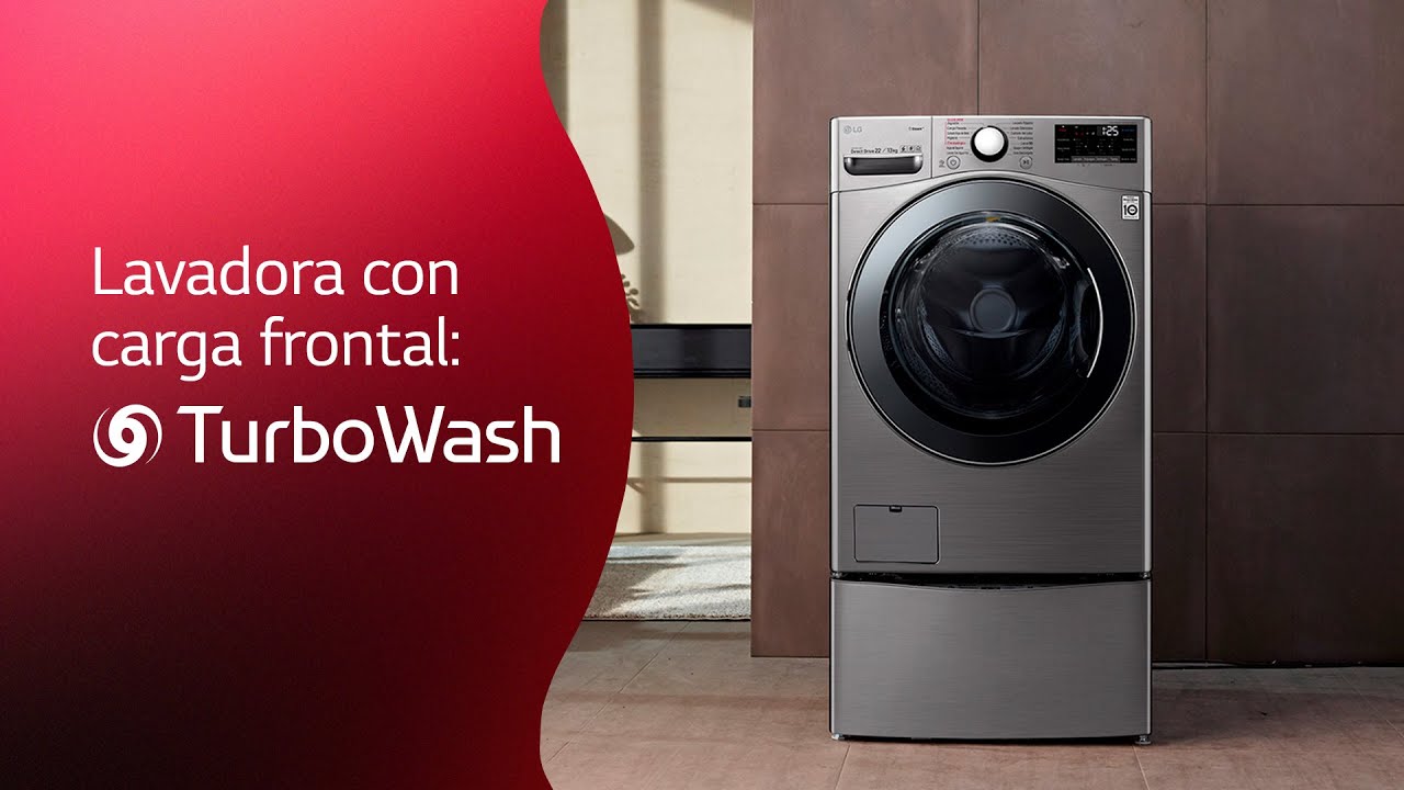 Lavadora con carga frontal: TurboWash 360° | LG - YouTube