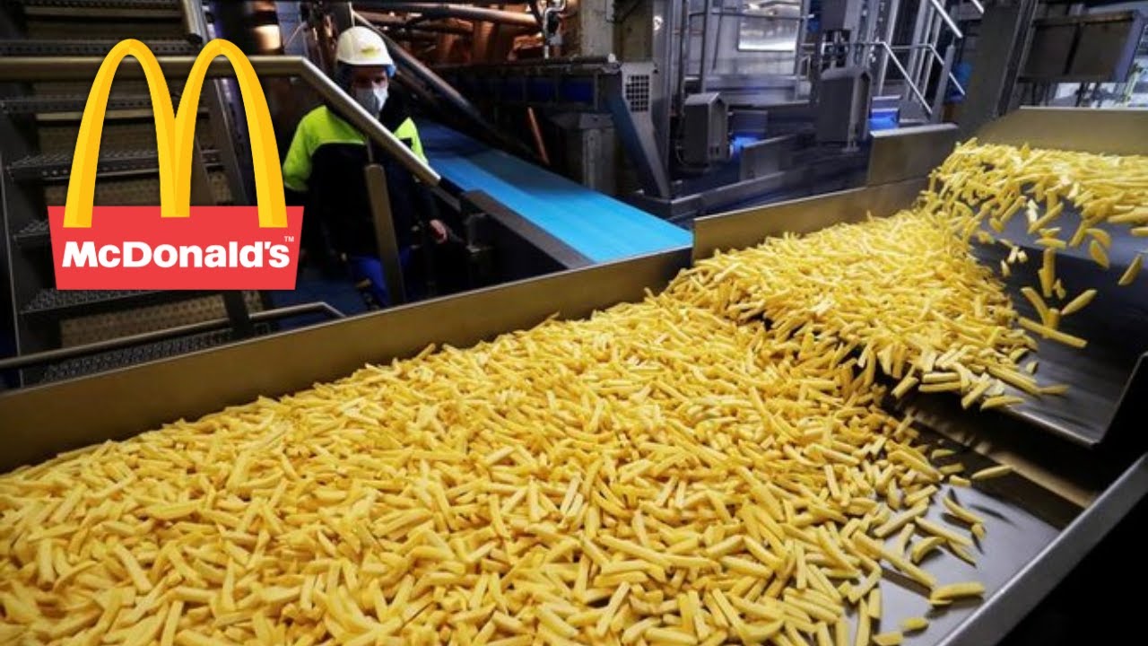 😮COMO se HACEN las PAPAS FRITAS de McDonalds | Como Se Crean y ...