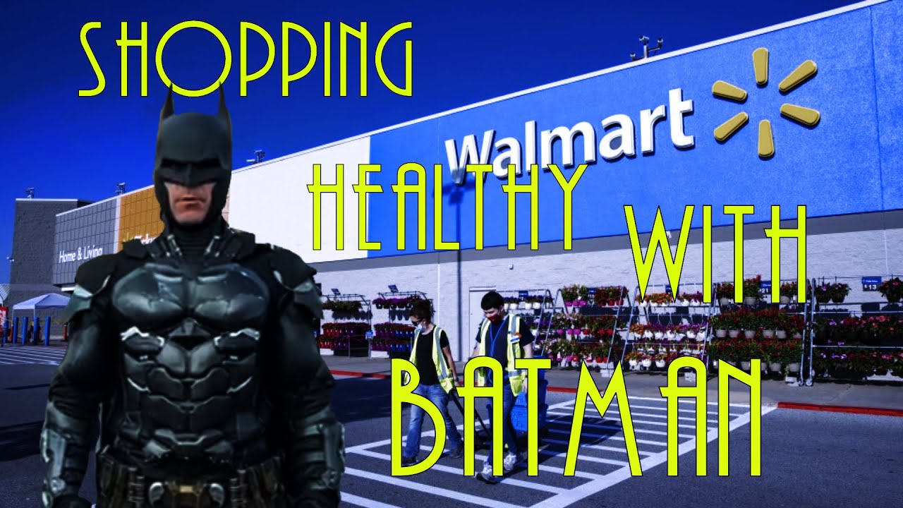 Shopping For A Healthy Diet with Batman - YouTube