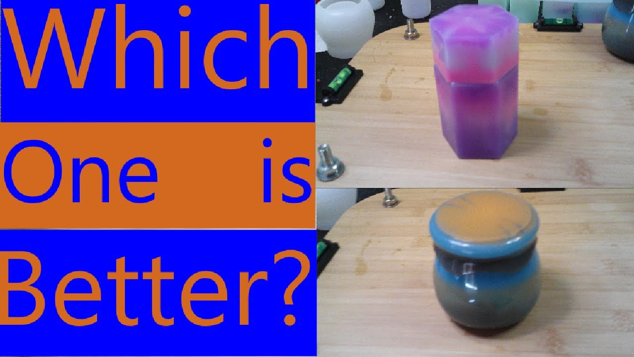 Making a Pair of Epoxy Resin Containers - YouTube