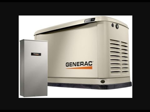Generac 7175 Guardian 13kW Home Backup Generator with Whole House ...