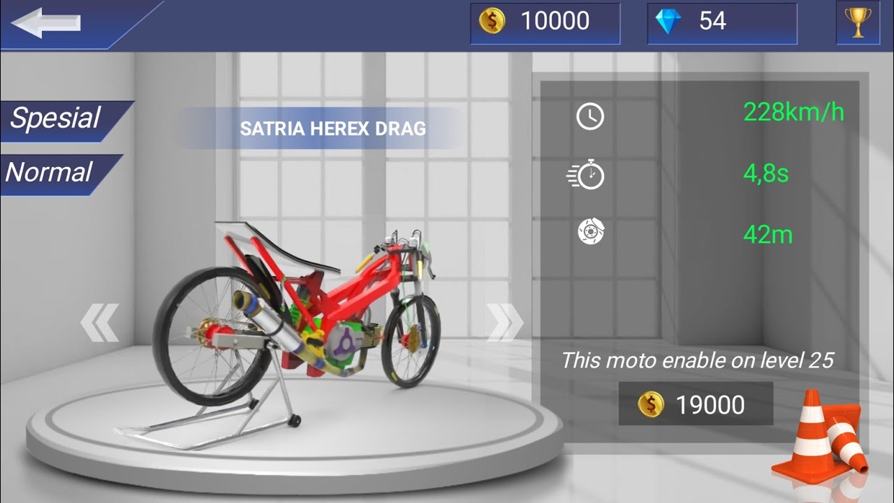 UPDATE!!! game drag racing 3D offline | Real drag bike racing indonesia ...