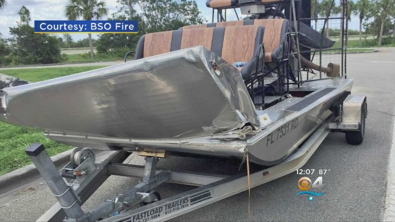 FWC Investigation Airboat Crash That Ejected Couple Into Everglades ...