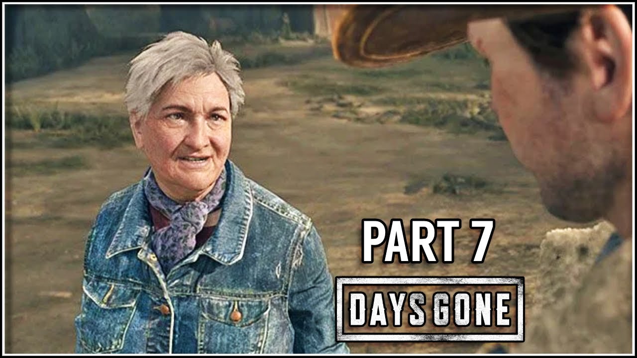 DAYS GONE WALKTHROUGH PART 7 - TUCKERS CAMP! - YouTube