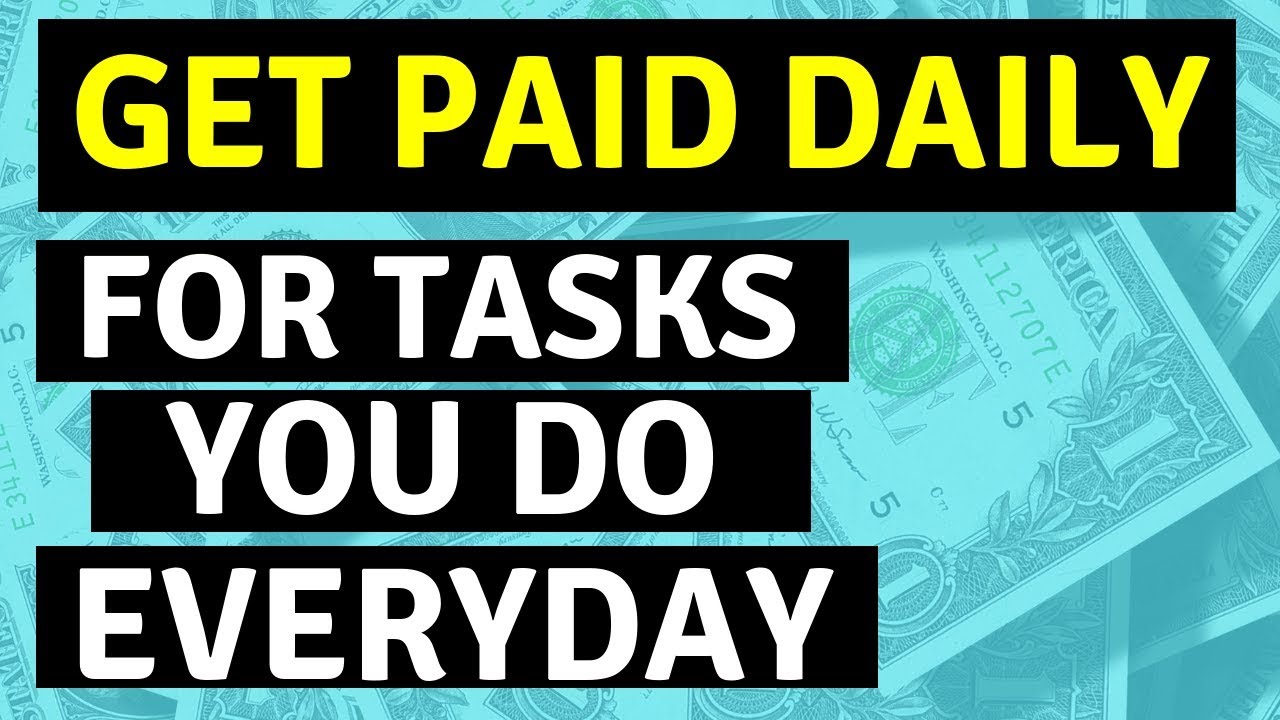 Make Money Online - Get Paid For Stuff You Do Daily. - YouTube