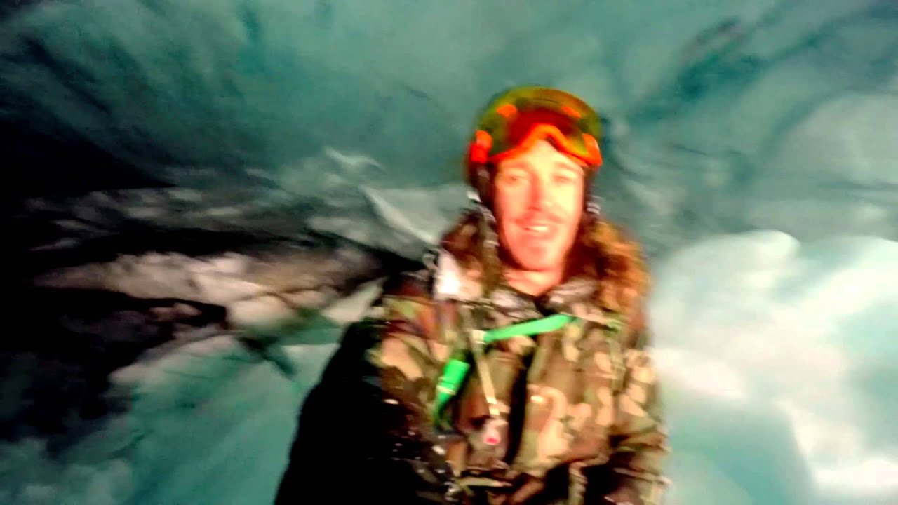 Whistler Blackcomb: Blackcomb Glacier Ice Cave - YouTube