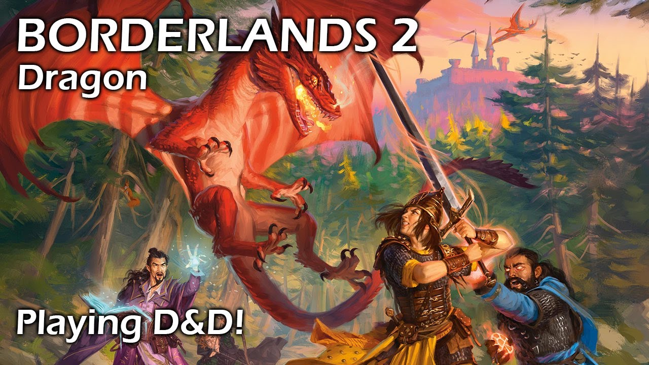 DnD Actual Play HEROES OF THE BORDERLANDS Starter Set 2 Dragon - YouTube