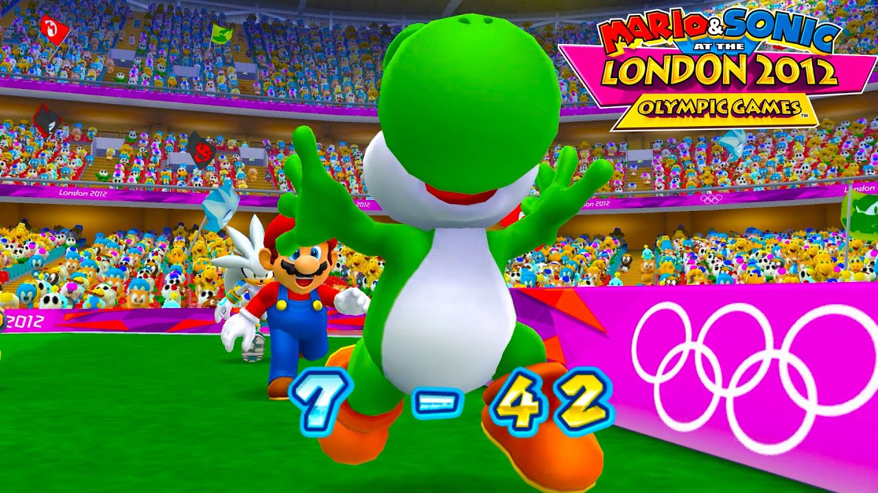 [Mario & Sonic at the London 2012 Olympic Games Football ] 2 Player ...