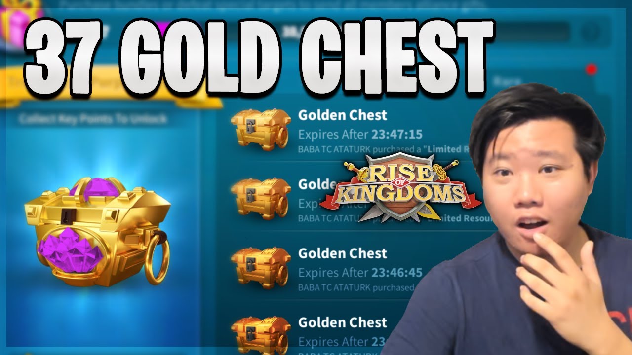 37 Alliance Gold Chest - Full of Speed Ups [ BABA TC ATATURK Insane ...