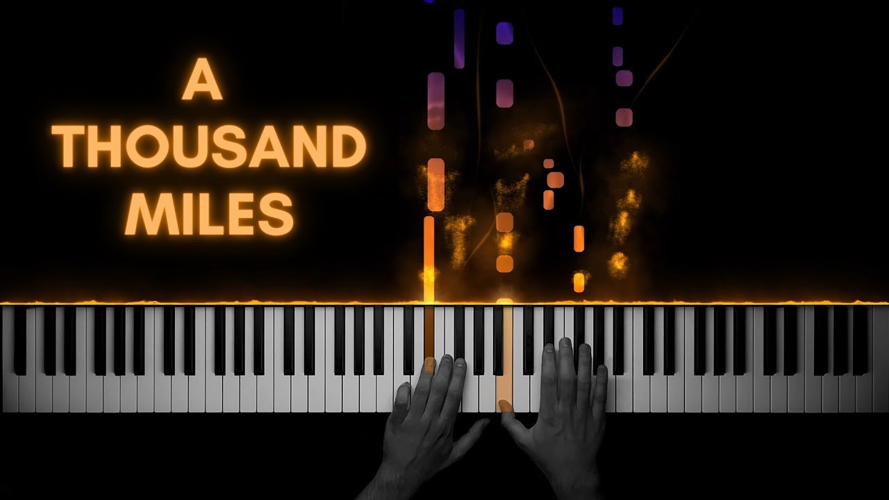 Vanessa Carlton - A Thousand Miles | Piano Cover + Sheet Music - YouTube