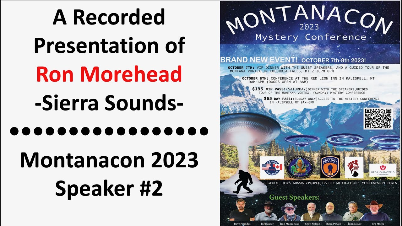 David Paulides gives you MontanaCon 2023 and a presentation of Ron ...