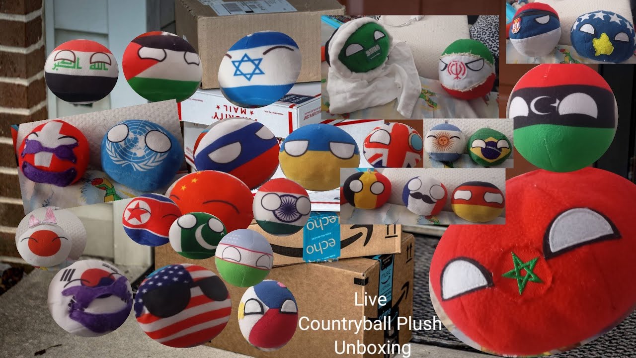 Live Countryball Plush Unboxing! - YouTube