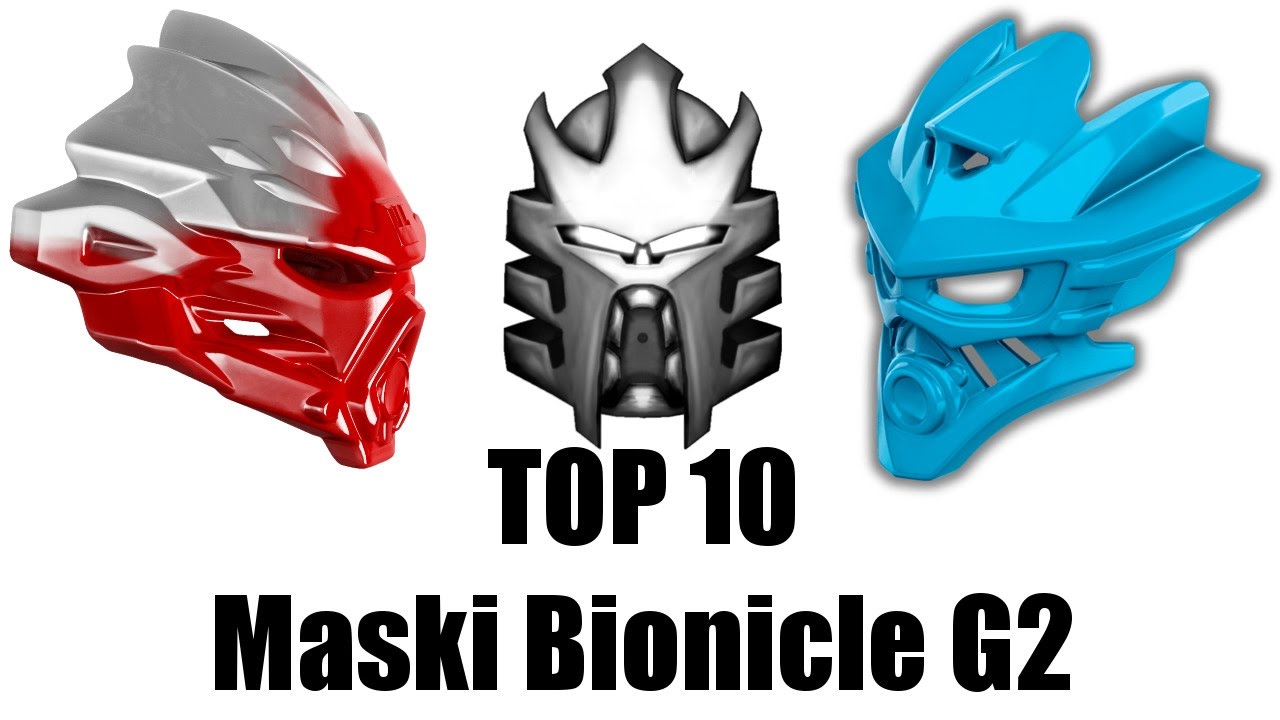 TOP 10 Maski Bionicle G2. Toa Protodermis - YouTube