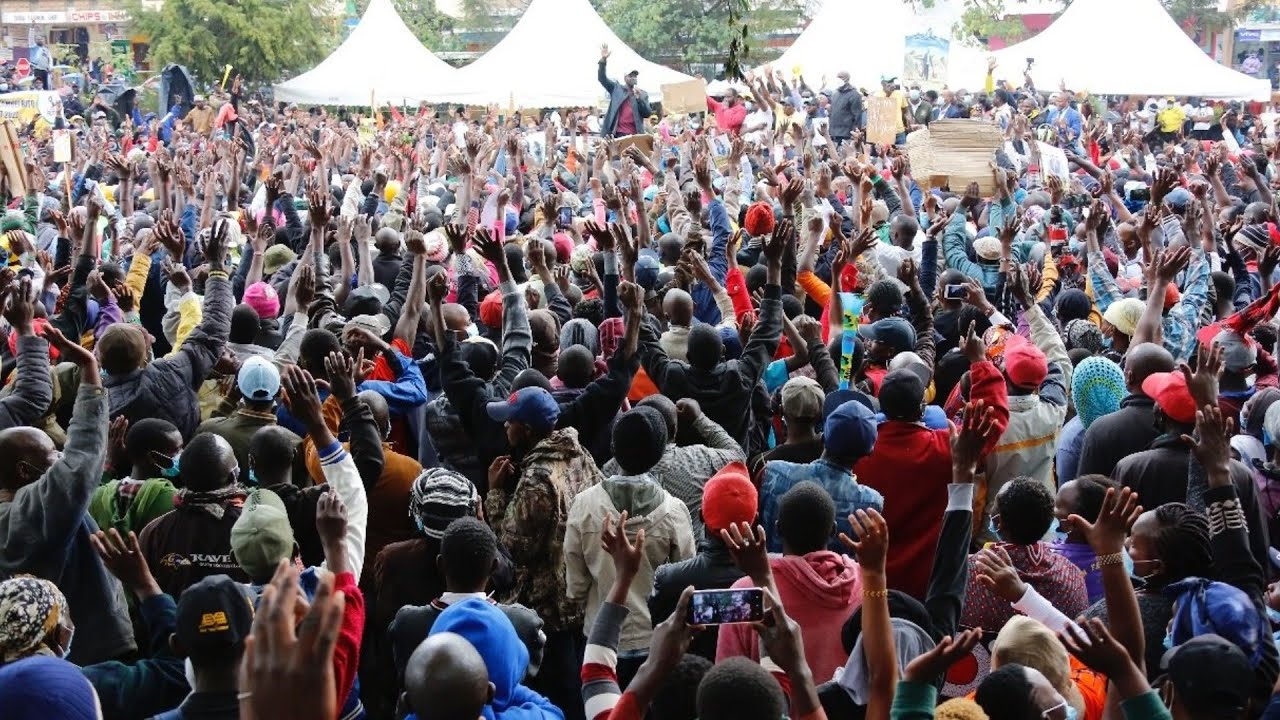 SEE DP RUTO'S CHEERFUL HUGE CROWD IN LAIKIPIA TODAY!! - YouTube