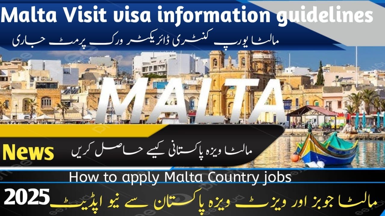 Malta Visa New Update 2025 || How To Apply Malta Work Permit From ...