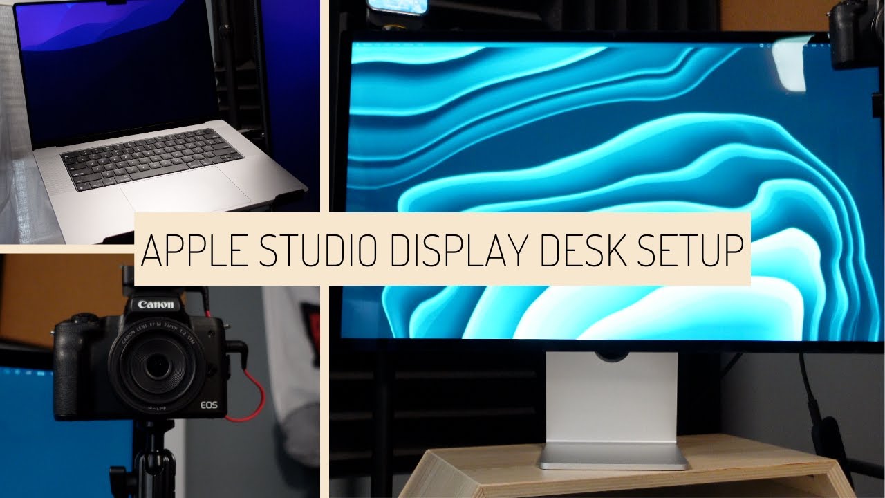Upgrading My Desk Setup with the Apple Studio Display! - YouTube