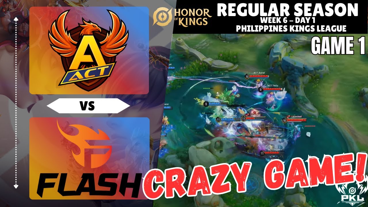 FLPH vs ACT | GAME 1 | HIGHLIGHTS | Regular Season – W6D1 | PKL Fall ...