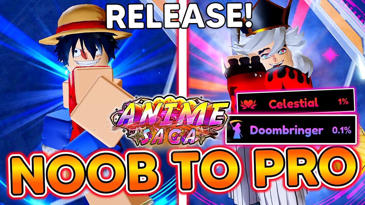 I Went From🍀Noob To Pro In This NEW Released Anime Roblox Game! Anime ...