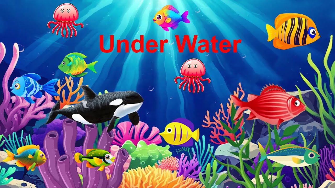 Baby Animals At the Farm Song! 2 HOURS of Fish Lullaby Kids Songs ...
