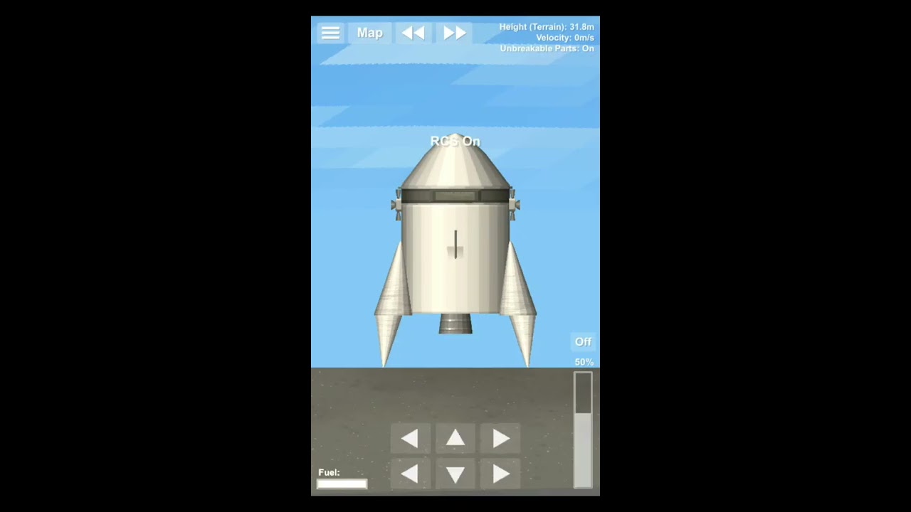 Starhopper Prototype sfs ver. 450m hop | Spaceflight Simulator. - YouTube