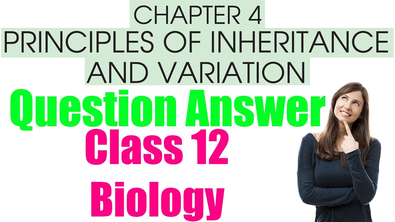 4. Principles of Inheritance and Variation (Question Answer) | Class 12 ...