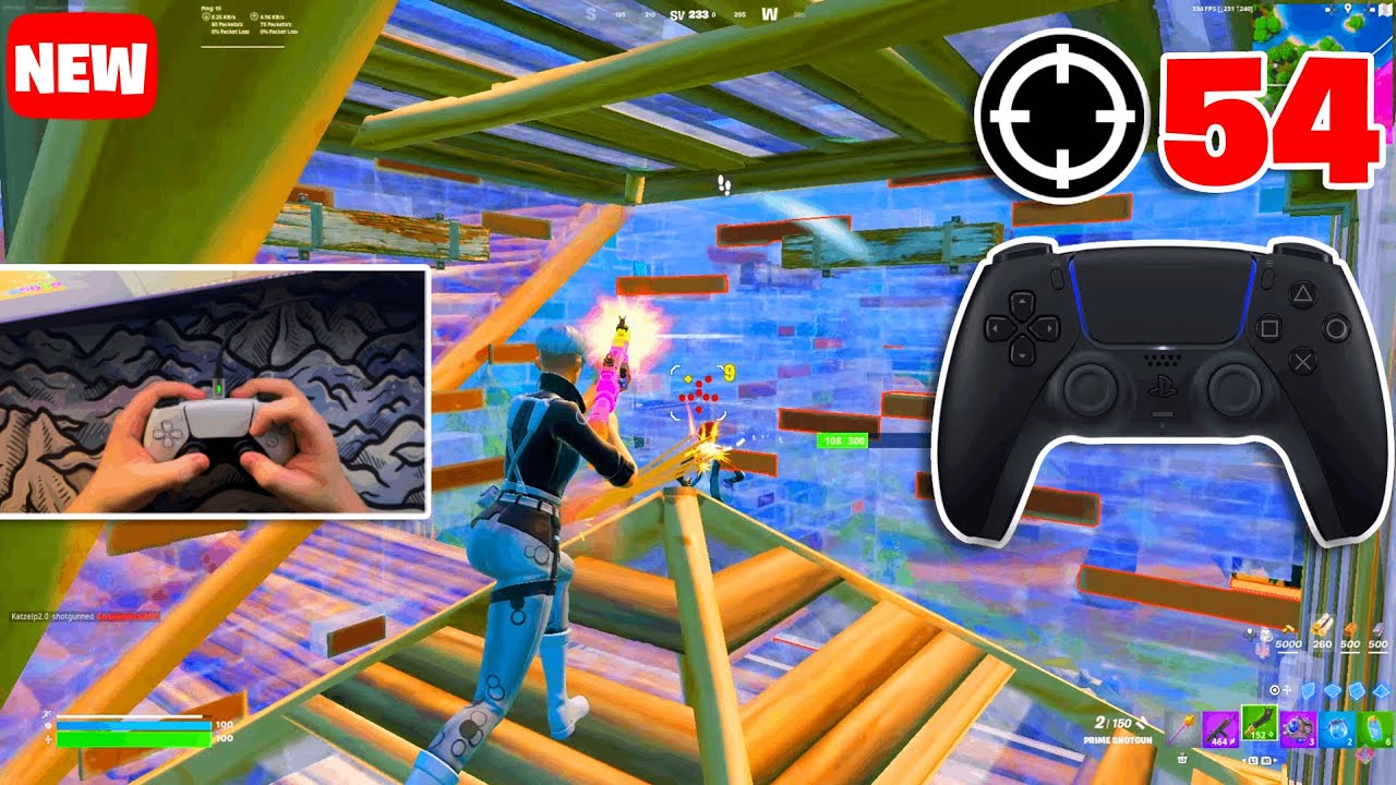 PS5 Controller Claw HandCam 🎮 + Fortnite Reload | High Kill Solo vs ...
