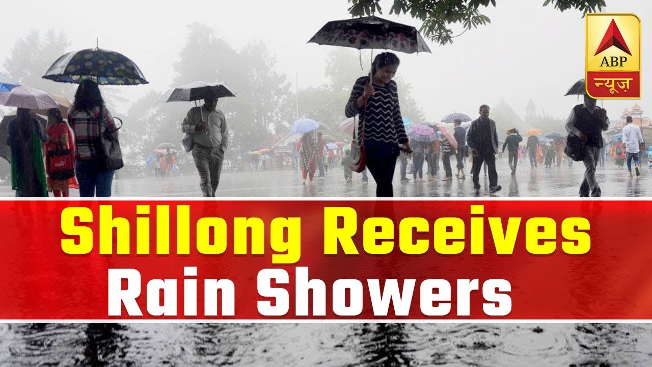 Meghalaya's Capital Shillong Receives Rain Showers Intermittently | ABP ...