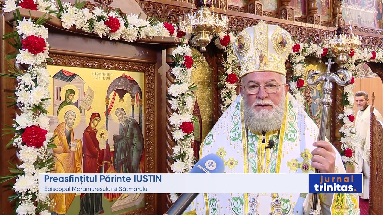 Preasfințitul Părinte Iustin, la hramul de iarnă al Mănăstirii Moisei ...