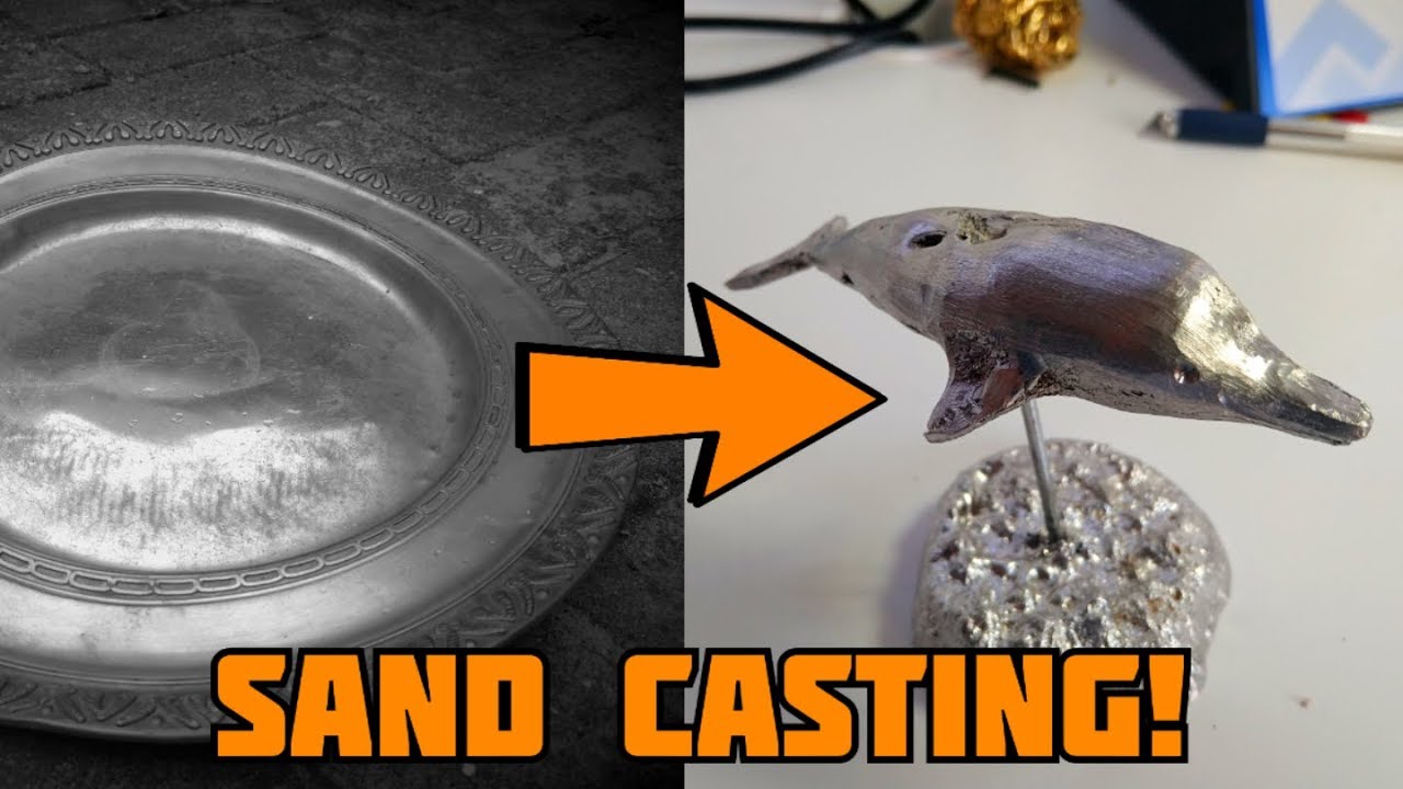 Sand Casting Tutorial (with wooden sand mold creation) - YouTube