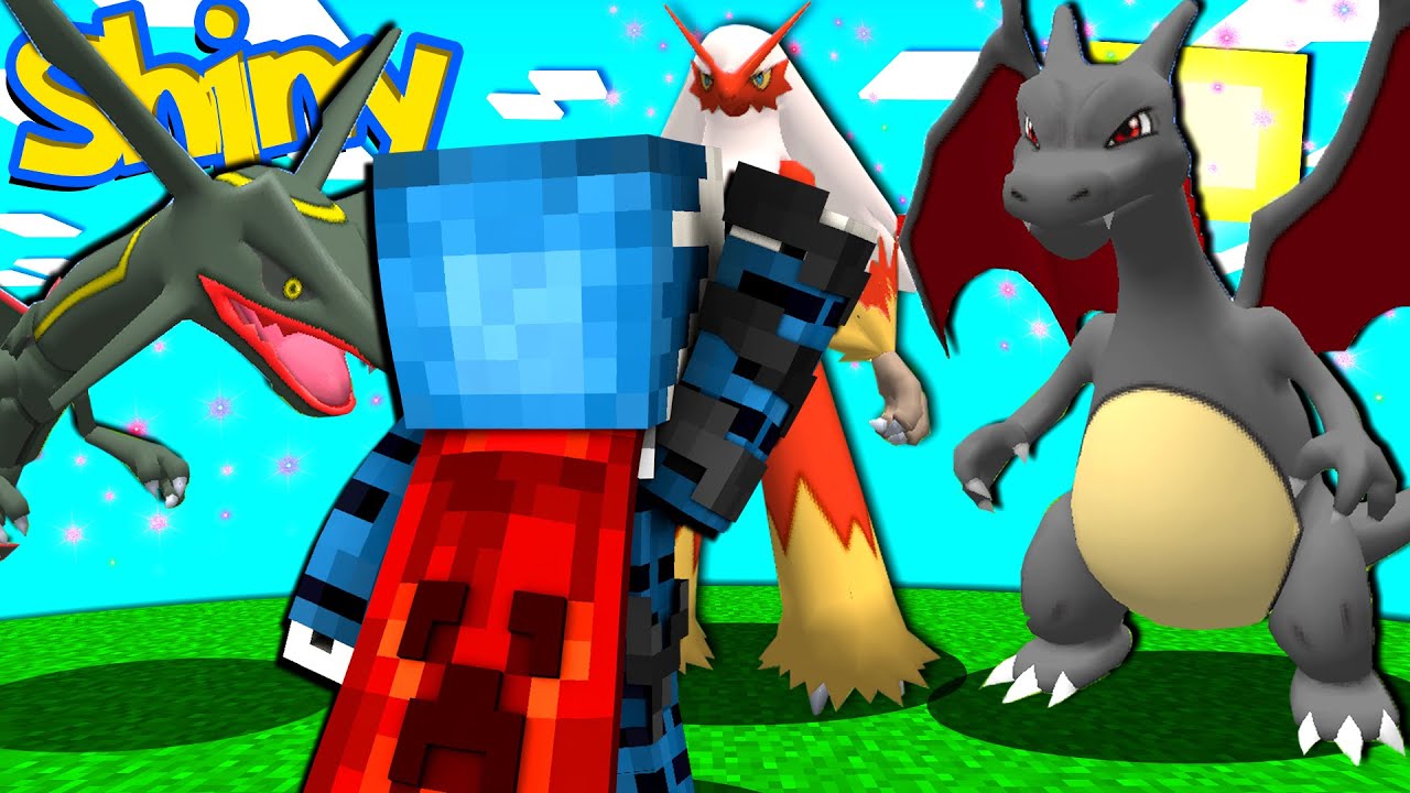 CATTURO 100 POKEMON SHINY SU MINECRAFT ITA - YouTube