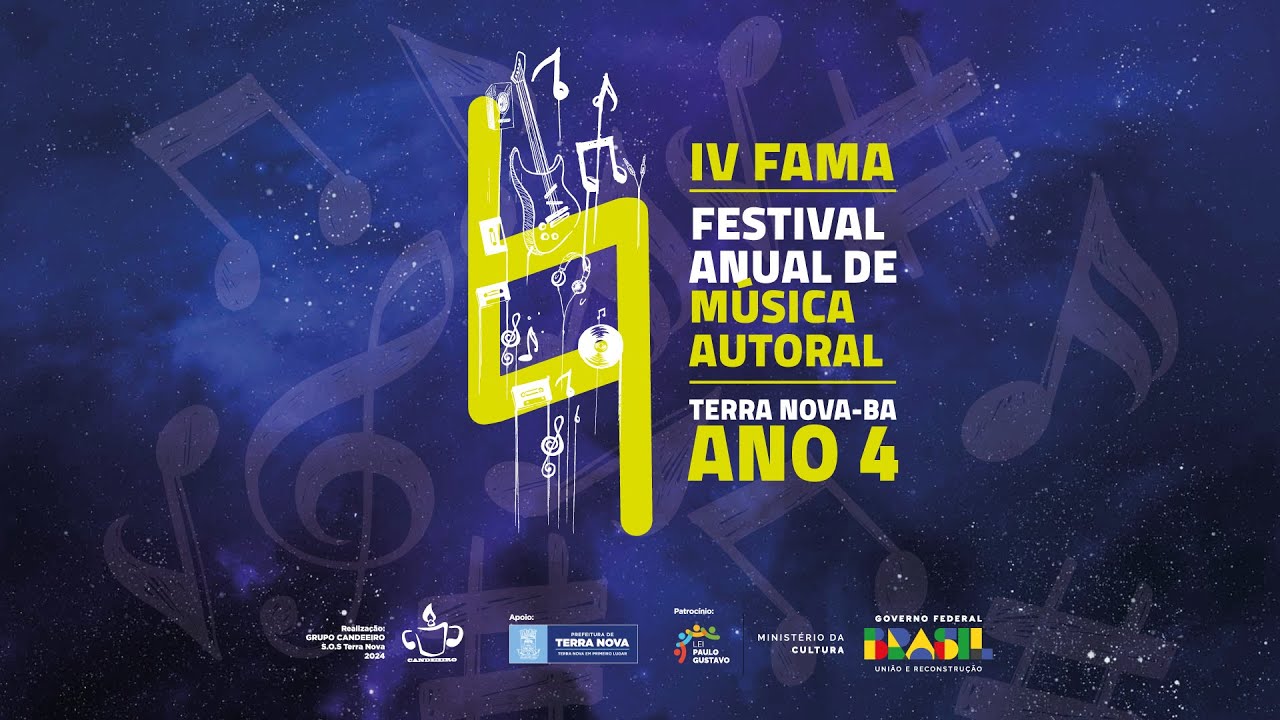 FAMA • FESTIVAL ANUAL DE MÚSICA AUTORAL 2024 - GRUPO CANDEEIRO - YouTube
