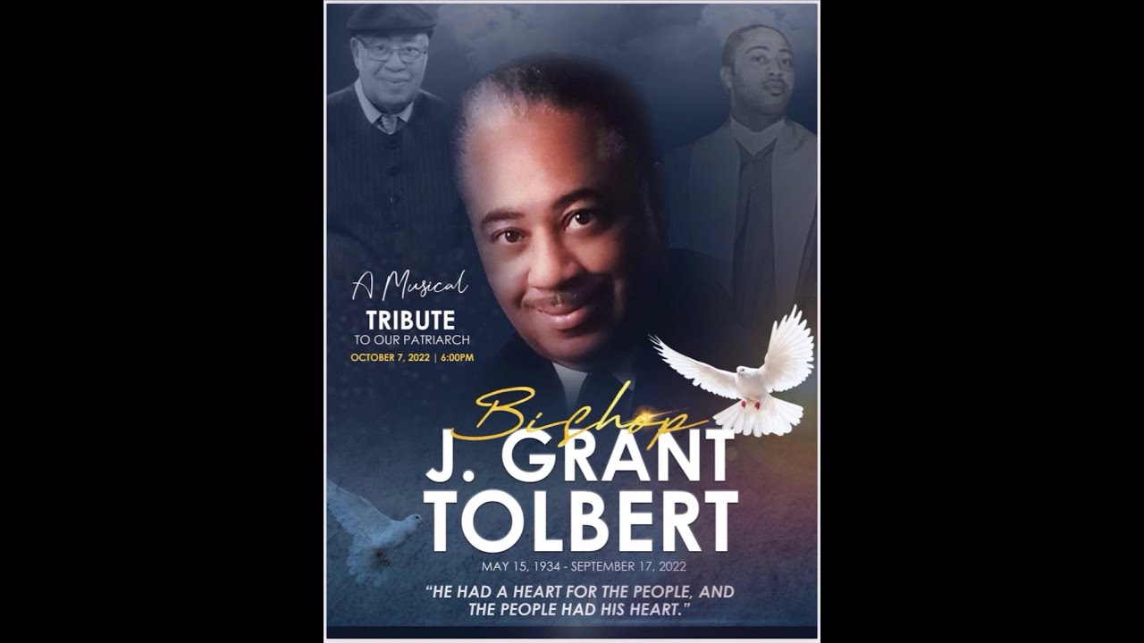 Bishop J. Grant Tolbert Service - YouTube