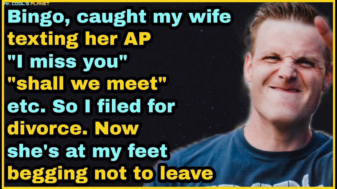 Caught my wife texting her AP "I miss you shall we meet" etc, cheating ...