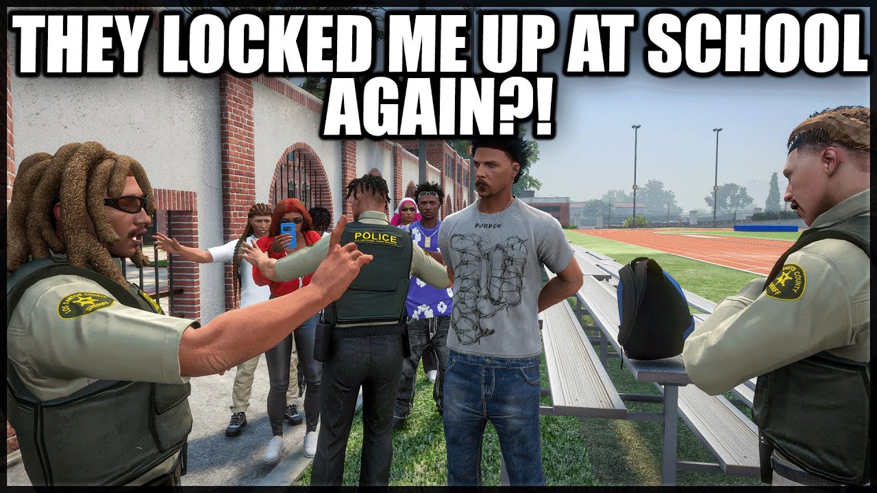 They Locked Me Up At School Again?! | GTA RP | GrizzleyWorld Chiraq ...