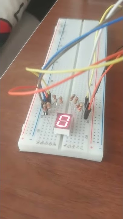 ARDUİNO İLE 7 SEGMENT DİSPLAY! SAYI SAYDIRMA - YouTube