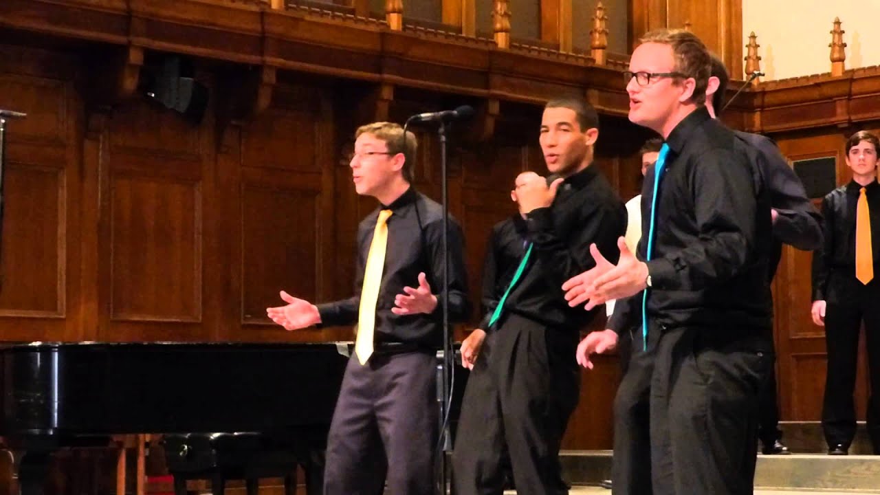 4 Men 4 Octaves Sing "For The Longest Time" - YouTube