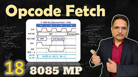 Timing Diagram in Microprocessor 8085 - YouTube