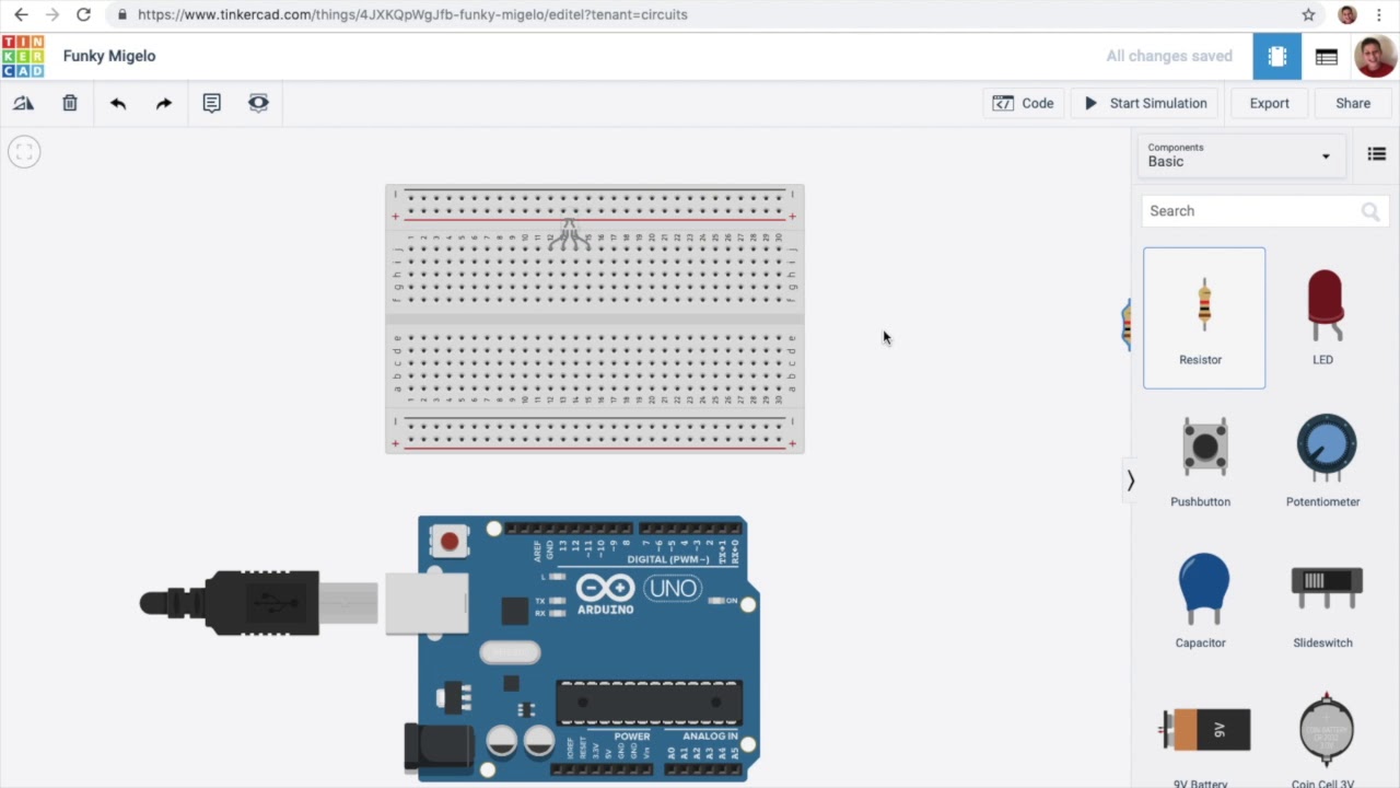 Tinkercad Arduino