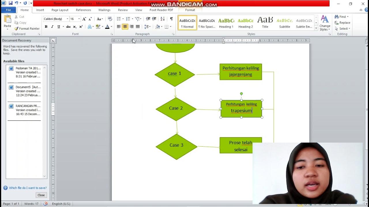 Flowchart Switch Case Dalam Bahasa Java - Youtube