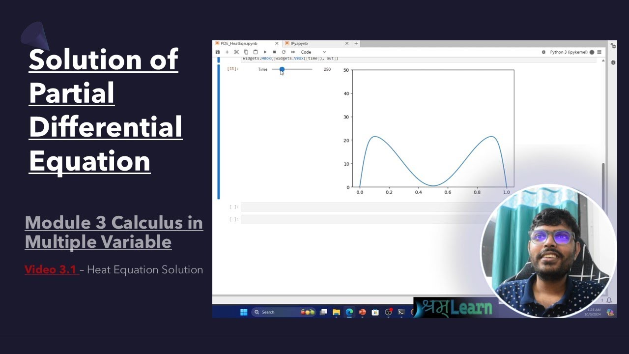 Partial Differential Equation | Numerical solution of Heat Equation ...