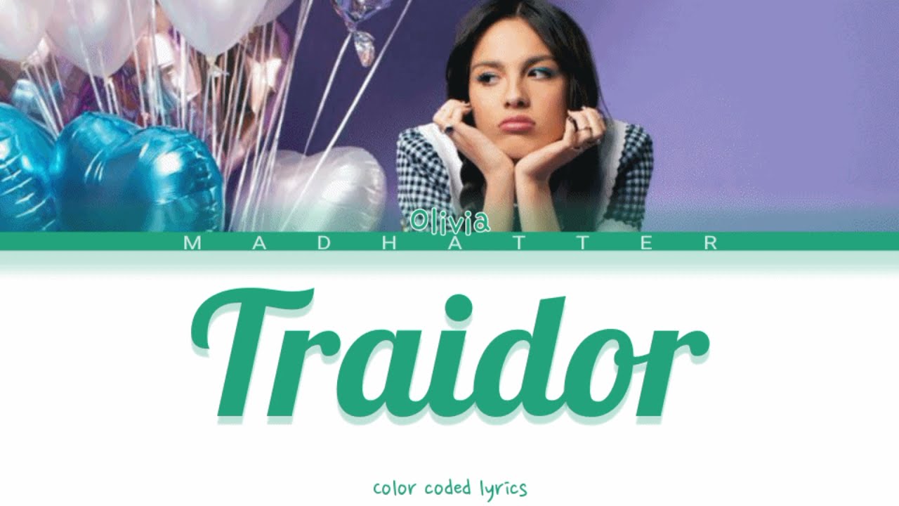 Olivia Rodrigo 'Traitor' legendado/tradução (color coded lyrics) - YouTube