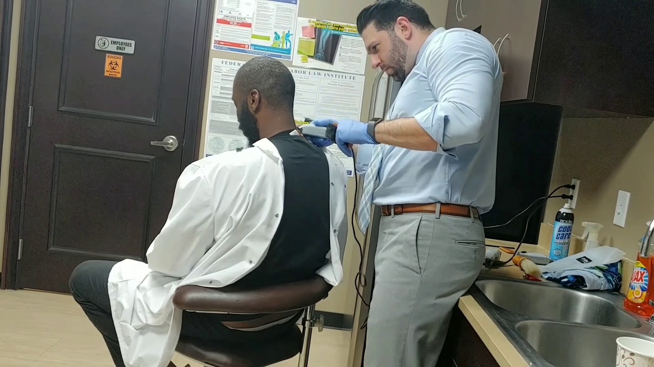 Barber to dentist back to barber - YouTube