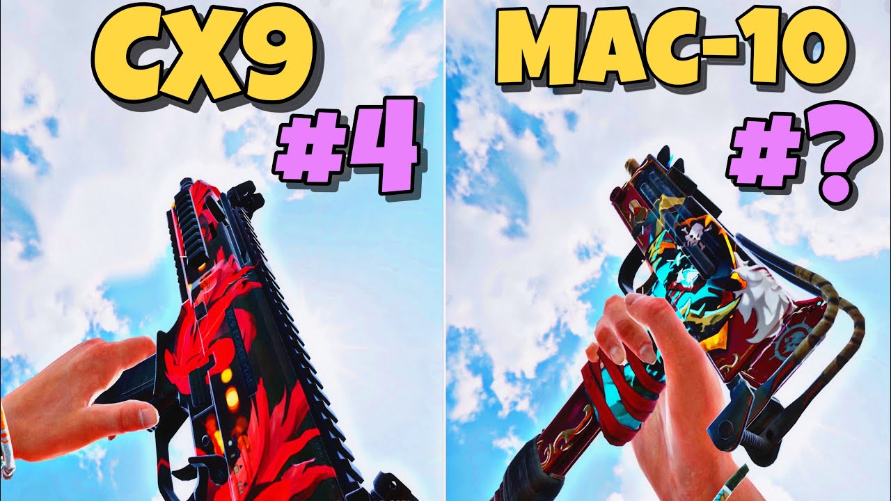 TOP 10 mejores SUBFUSILES para RANKED en esta TEMPORADA de COD MOBILE ...