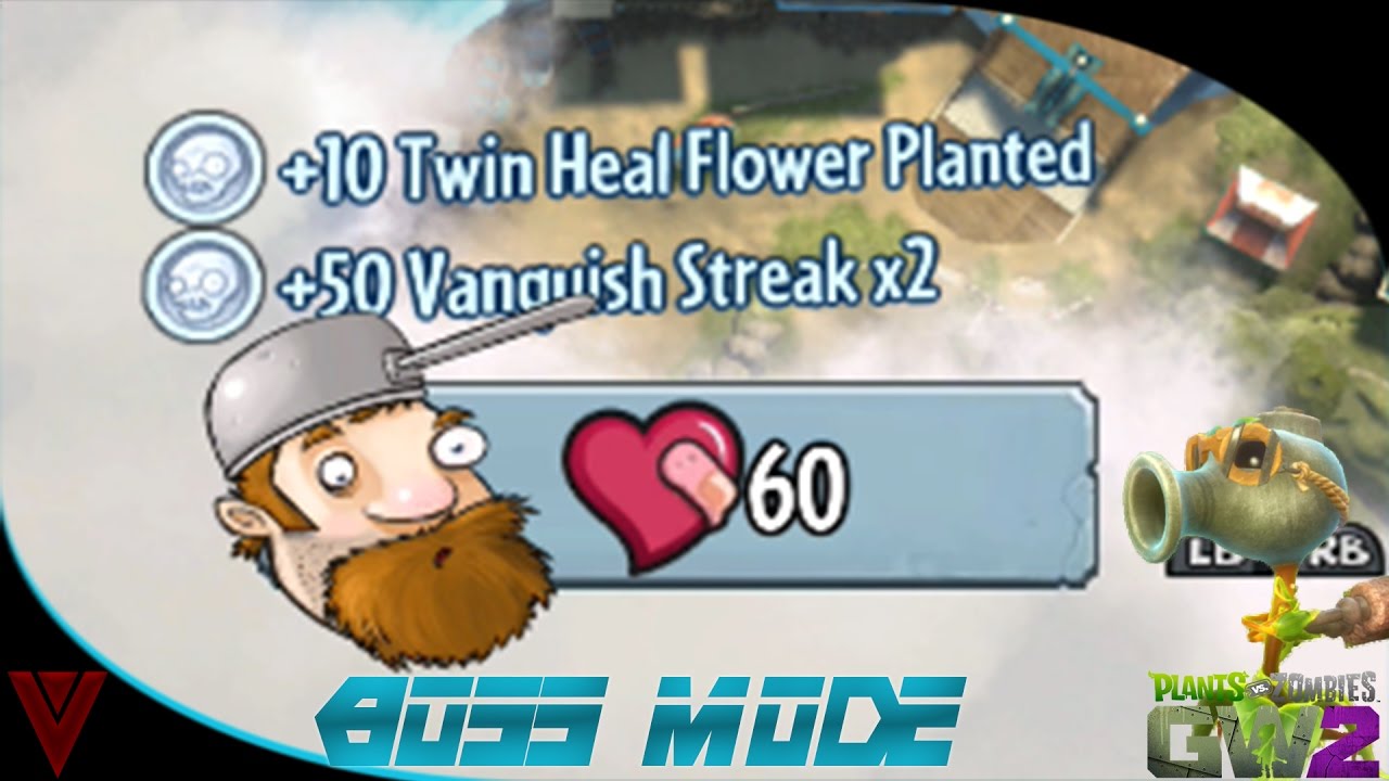 Plants Vs Zombies Garden Warfare Boss Mode - Berry Shooter - YouTube