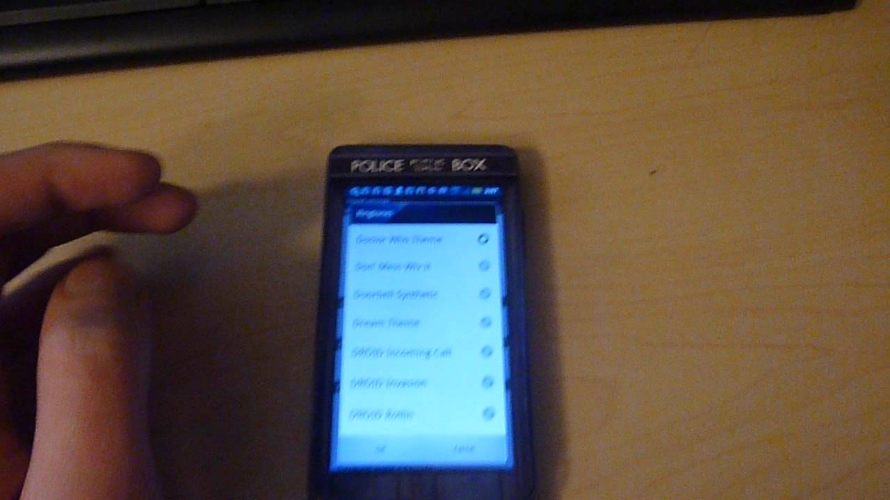 TARDIS phone - YouTube